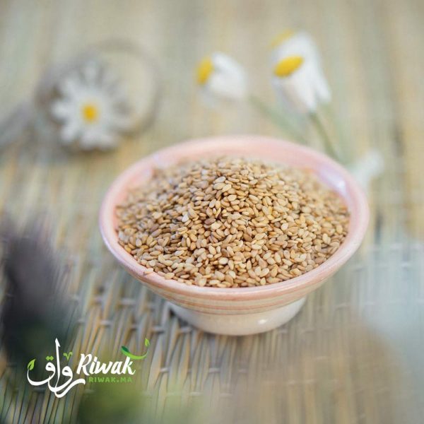 500g Sésame Triée (زنجلان منقي و مغسول) - riwak - Livraison Des ...